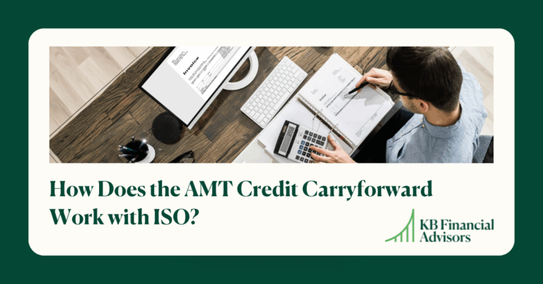How Does the AMT Credit Carryforward Work with ISO?